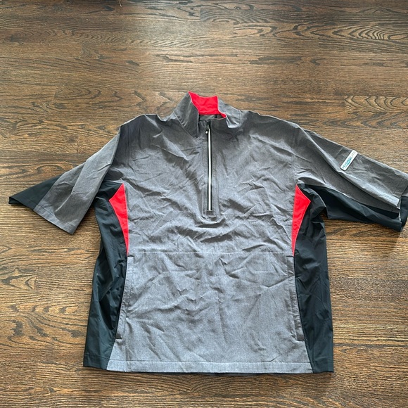 FootJoy | Jackets & Coats | Footjoy Dryjoys Mens Short Sleeve Halfzip ...